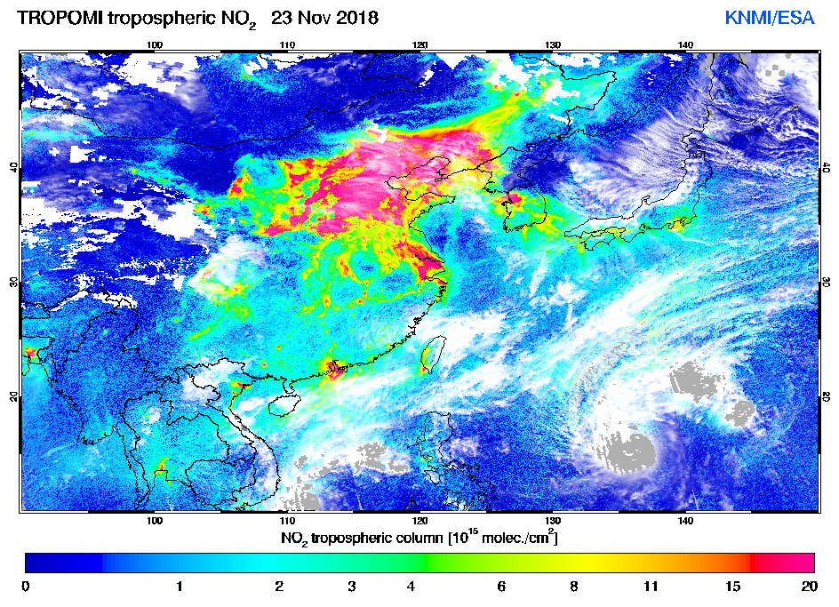 TEMIS -- Regional Tropospheric NO2 columns from TROPOMI -- archive